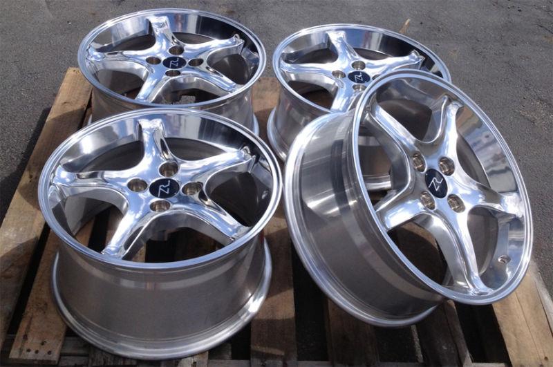 Find Mustang COBRA R Style Wheels 17x8 & 17x9" 17 inch, 17", 4 lug rims ...