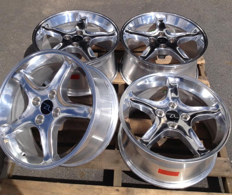 Find Mustang COBRA R Style Wheels 17x8 & 17x9" 17 inch, 17", 4 lug rims ...