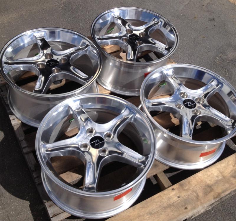 Find Mustang COBRA R Style Wheels 17x8 & 17x9" 17 inch, 17", 4 lug rims ...
