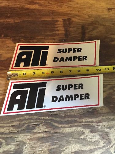 Find Pair of New Ati Damper racing stickers / decals Nhra in Monroe ...