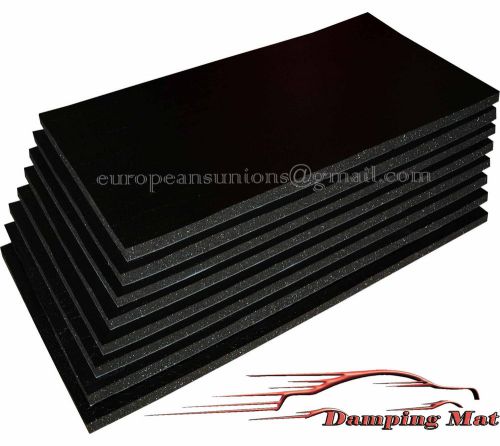 Find 8 SHEETS (20"x10") AUTO TRUCK SOUND DEADENER INSULATION DEADENING ...