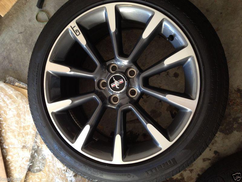 Find FORD MUSTANG GT CS CALIFORNIA SPECIAL OEM 19" WHEELS TIRES GTCS in ...