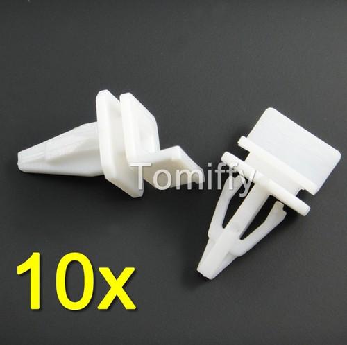 Find 10 Honda Acura Rocker Panel Moulding Clip Nylon Retainer Fastene ...