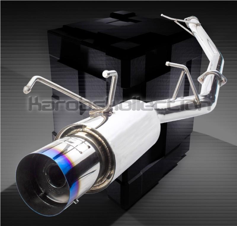 Find 1989-1994 NISSAN 240SX S13 STAINLESS CATBACK SYSTEN+ 4.5" N1 BURN ...