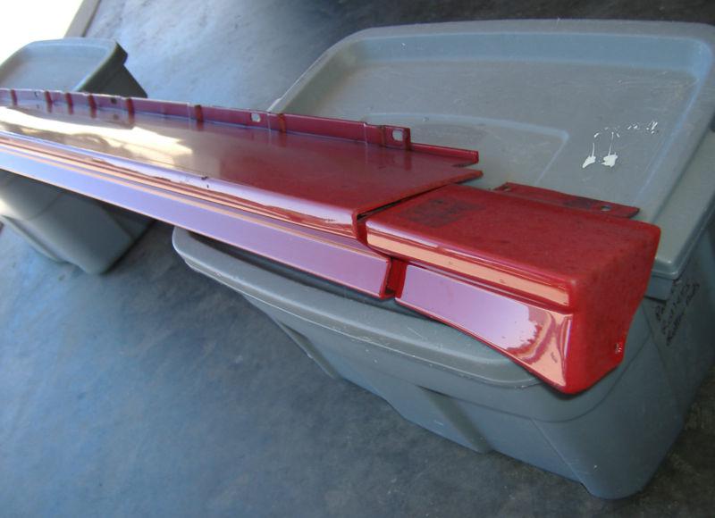 Find 1999 mustang cobra side skirt rocker Rio Red 99 00 01 02 03 04 in ...
