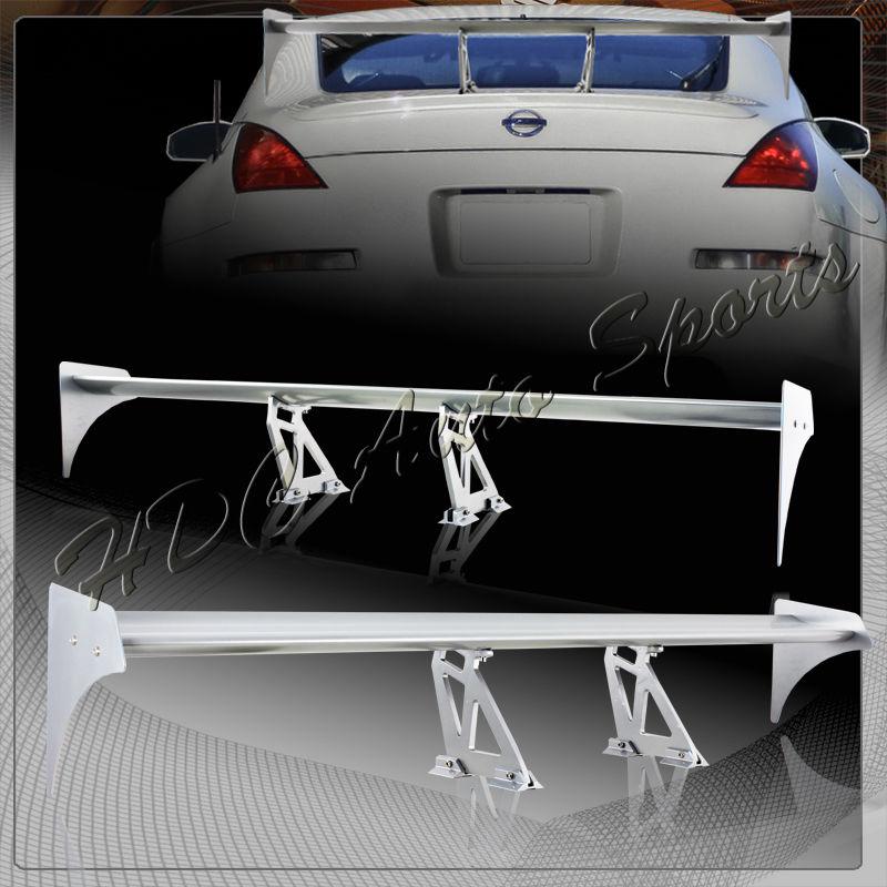 Sell 55" Silver Lightweight Aluminum Rear Trunk Lid GT Style Double ...