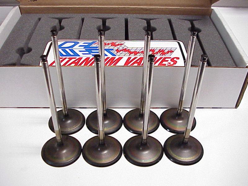 Sell 7mm Del West Titanium Intake Valves 5.820"-2.150" NASCAR in ...