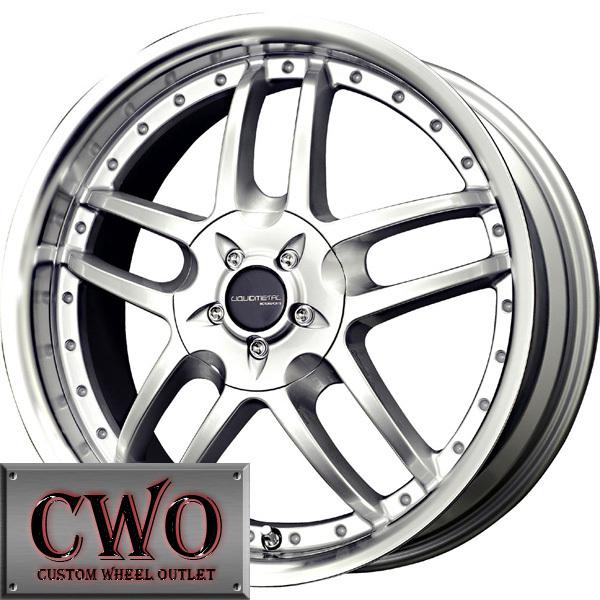Sell 18 Silver LM Core Wheels Rims 5x100/5x114.3 5 Lug Eclipse Altima ...