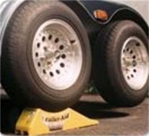 Sell Trailer Aid Chock Flat Tire Ramp Stand * No Jack Needed * BLACK ...