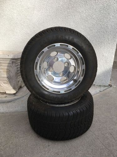 Sell Revolver Style rims Golf Cart Tires Set of 4 205x50x10 in Sunland ...