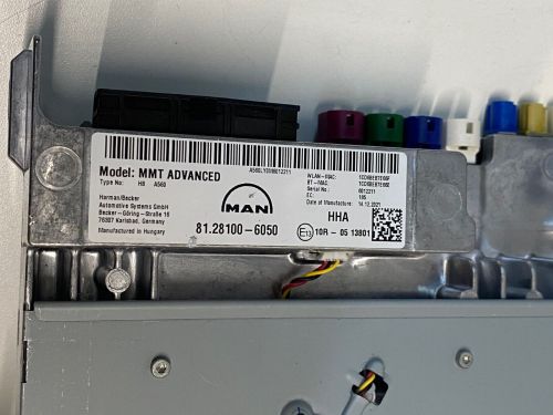 Sell MAN TGE TGX TGS MMT ADVANCED NAVI NAVIGATION RADIO MONITOR SCREEN ...