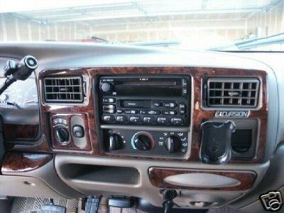 Sell FORD EXCURSION XLT INTERIOR WOOD DASH TRIM KIT SET 2000 2001 2002 ...
