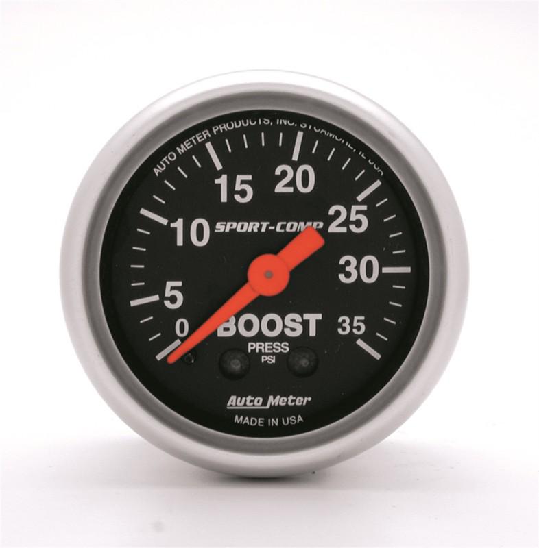 Sell Auto Meter 3304 Sport-Comp; Mechanical Boost Gauge in Chino ...