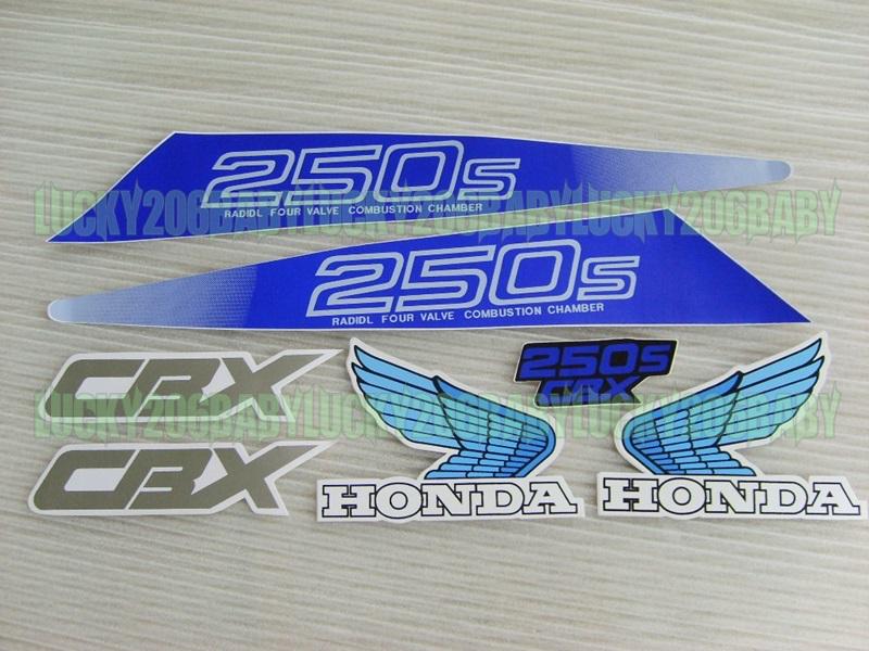 Sell Sticker for CBX250S CBX 250S CBX 250 S 1985 85 Blue 7D SL01 in Hk ...