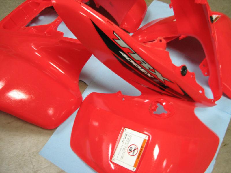 Sell 2007 400EX 400 EX FULL RED FRONT & REAR FENDERS FENDER OEM ##565 ...