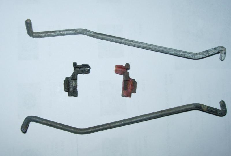 Sell 70 71 72 73 74 Cuda Barracuda Challenger Door Handle Linkage Rods ...