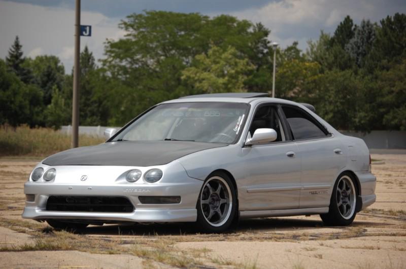 Sell Integra 94 95 96 97 98 99 00 01 4dr Speedzone Rear Roof Visor W ...