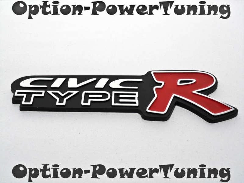 Sell Honda Civic Type R emblem badge Sticker decal SI SIR EK New JDM in ...
