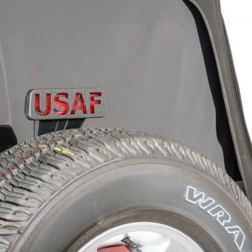 Purchase Jeep Tweaks AIR FORCE 3rd Brake Light Guard For 07-15 Jeep ...