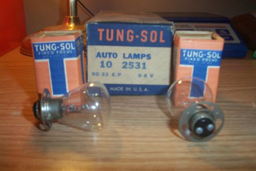 Purchase 2 NOS TUNG-SOL HEADLIGHT BULBS #2531 in Antigo, Wisconsin ...