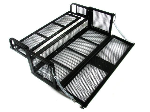 Purchase Universal ATV UTV Drop Down Rear Steel Cargo Luggage Basket ...