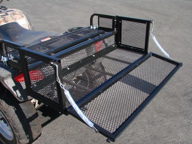 Purchase Universal ATV UTV Drop Down Rear Steel Cargo Luggage Basket ...