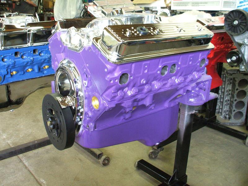 Purchase CHEVY 350-330BHP CRATE ENGINE MIDNIGHT PURPLE CHEVY NOVA HIGH ...
