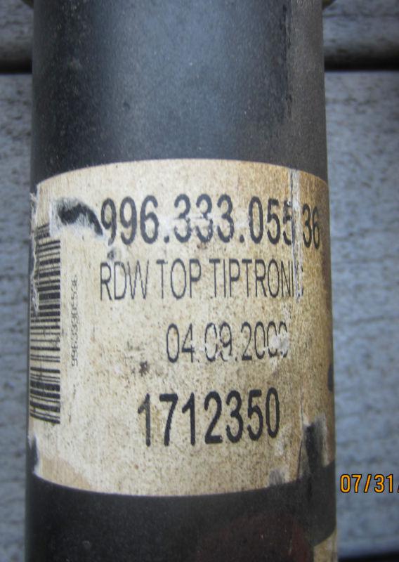 Purchase Porsche 911 996 Turbo Front & Rear Shocks and H&R Springs ...