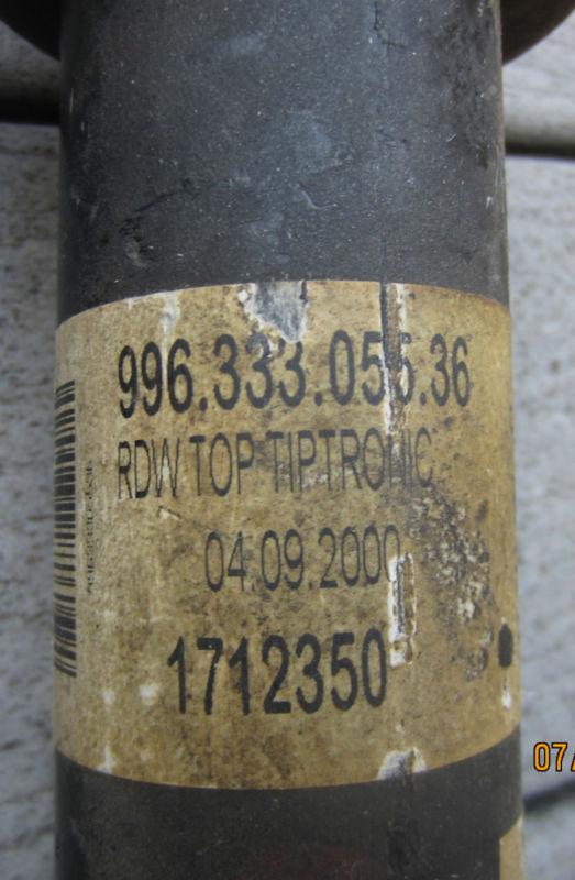 Purchase Porsche 911 996 Turbo Front & Rear Shocks and H&R Springs ...