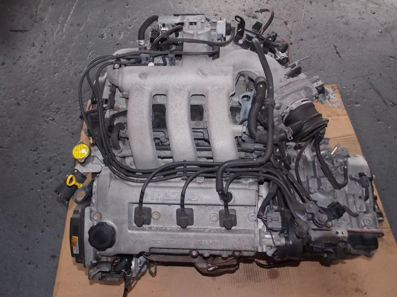 Purchase 93 97 MAZDA MILLENIA MX6 MX3 V6 2.5L DOHC ENGINE AUTO TRANS ...