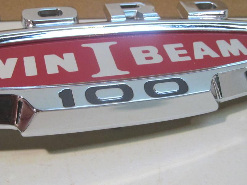 1966 Ford F100 Twin I Beam Emblem - The Best Picture Of Beam