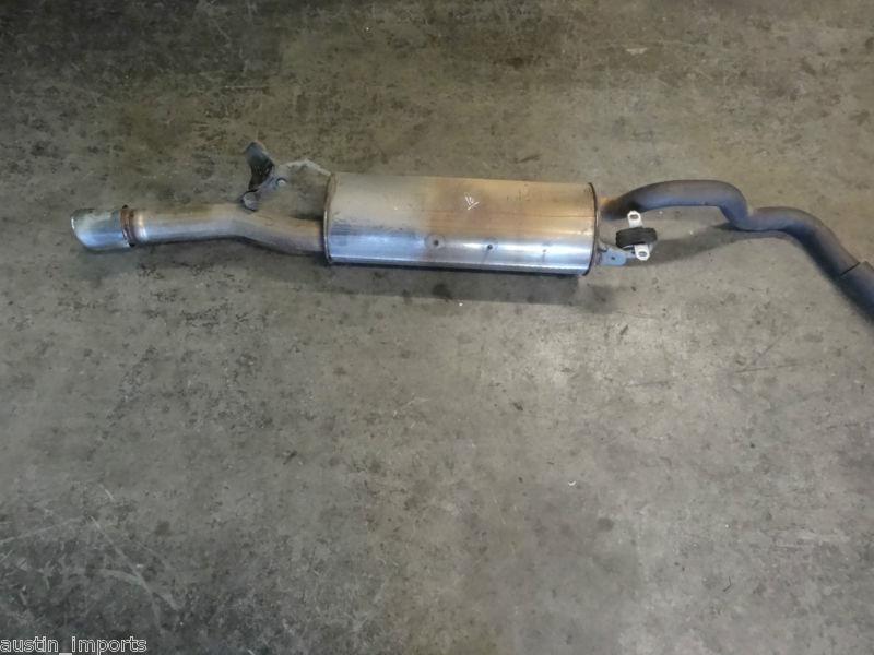Purchase MK4 VW JETTA GLI REAR EXHAUST SYSTEM SINGLE EXIT TIP PIPE ...