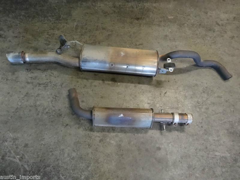 Purchase MK4 VW JETTA GLI REAR EXHAUST SYSTEM SINGLE EXIT TIP PIPE ...