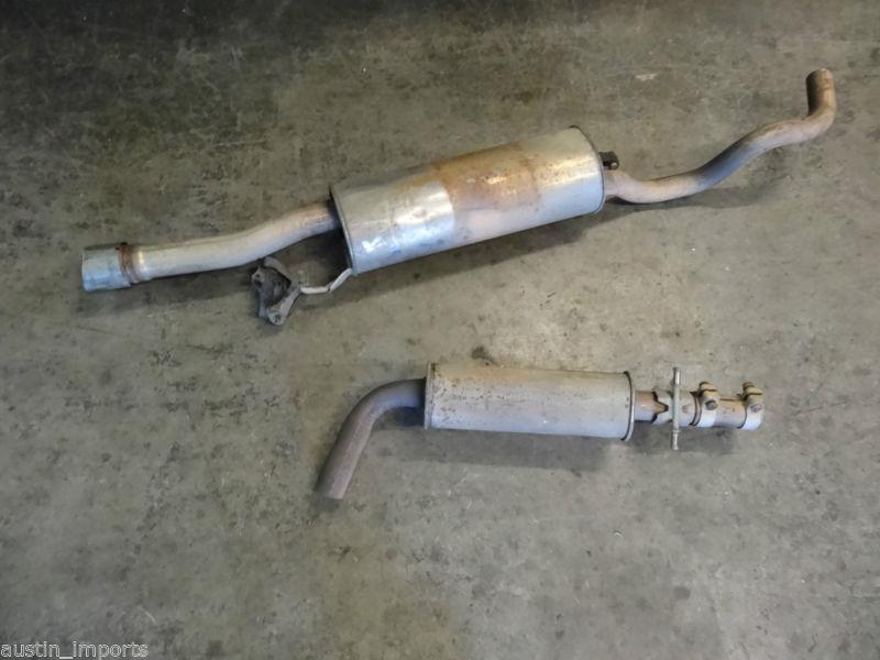 Purchase MK4 VW JETTA GLI REAR EXHAUST SYSTEM SINGLE EXIT TIP PIPE ...