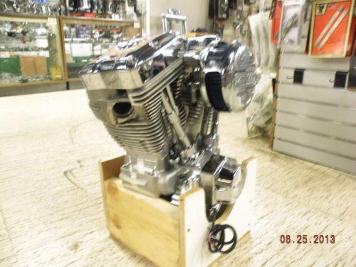Buy Ultima 127 Harley Engine Motor Natural Chrome Big Bore S&S Mikuni ...