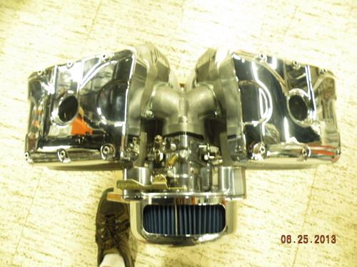 Buy Ultima 127 Harley Engine Motor Natural Chrome Big Bore S&S Mikuni ...