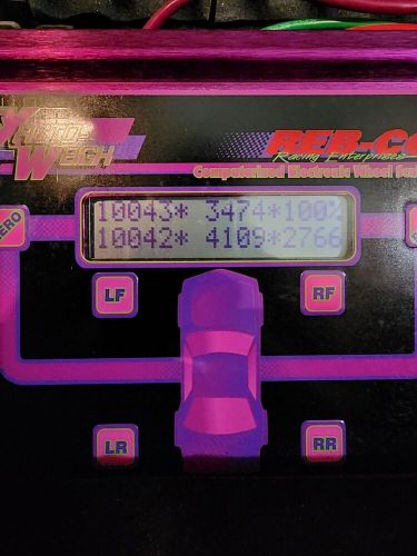 Buy Race Car Wheel Scales Computer REBCO REB-CO Racing Enterprises ...