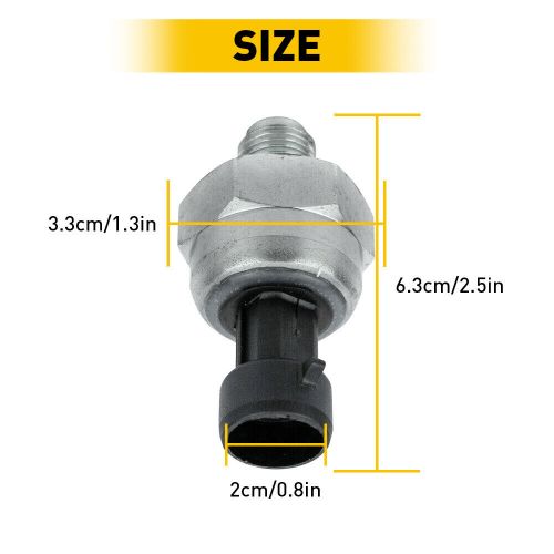 Buy Fuel Injection Pressure Sensor For 7.3L Ford F-250 F-350 F4TZ-9F838 ...