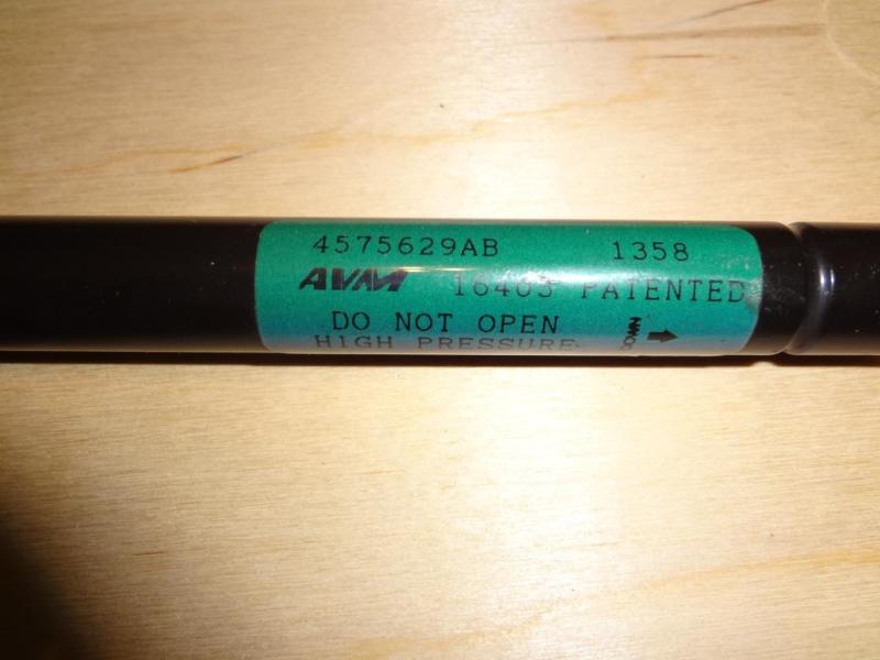 Buy 2 REAR TRUNK LID LIFT SUPPORTS SHOCKS STRUTS ARMS RODS DAMPER AVM ...