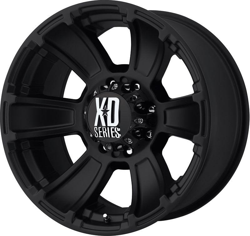 Buy 20" BLACK XD REVOLVER WHEELS RIMS CHEVY SILVERADO GMC SIERRA 1500 ...