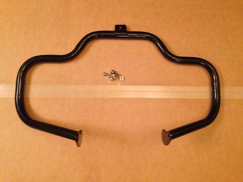 Buy Gloss Black Mustache Engine Guard Harley Davidson FX Softail Models ...