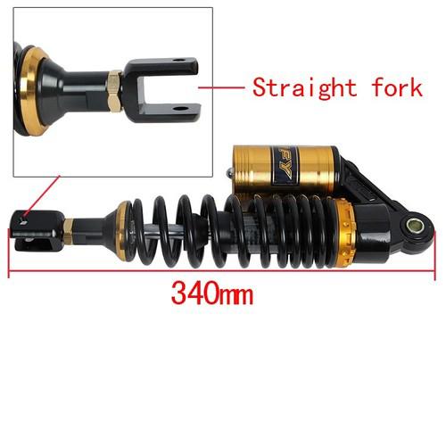 Buy 340mm Motorcycle Scooter Rear Suspension Air Shock Absorber Spring ...