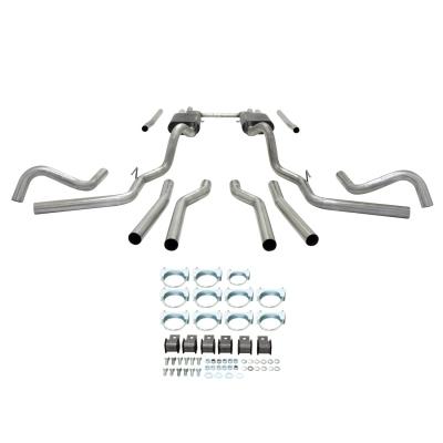 Buy Flowmaster 17654 American Thunder X-Member Back Exhaust Kit in ...