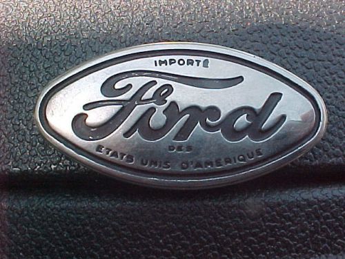 Find Rare 1931 French Model A Ford Radiator Emblem Badge Hood Ornament ...