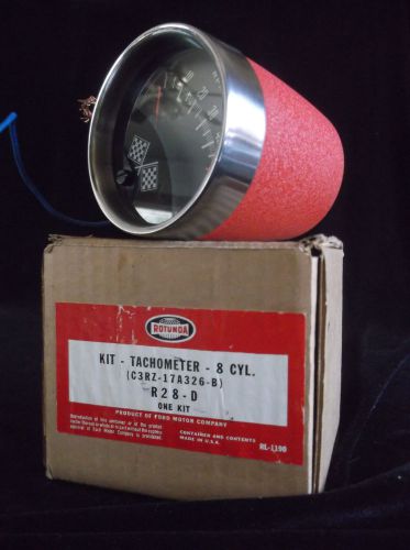 Find FORD ROTUNDA TACHOMETER C3RZ-17A326-B RED!!! 8 Cylinder 6000rpm in ...