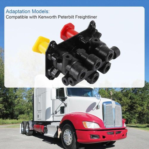 Find MV3 Dash Control Valve Module, MV-3 Trailer 800519 Valve, Black in ...