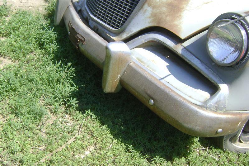Find Studebaker Hawk FRONT BUMPER & GAURDS SOLID 1961 61 1960 60 1959 ...