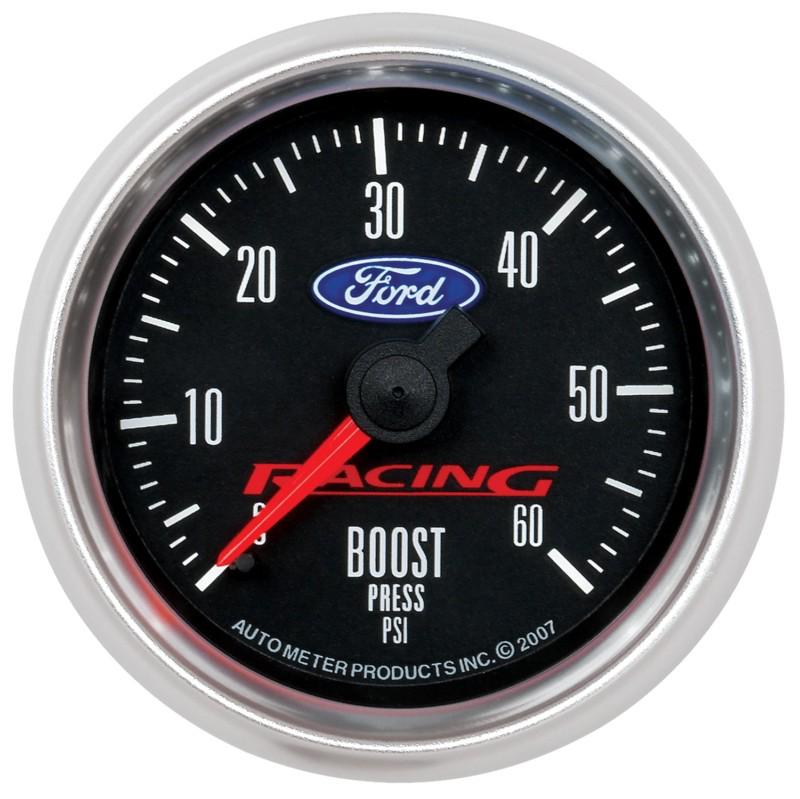 Find Auto Meter 880106 Ford Racing Series; Mechanical Boost Gauge in ...