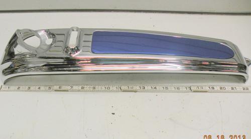 Find CHROME DASH COVER HARLEY ROCKER FXCWC BLUE INSERT PANEL GAS TANK ...