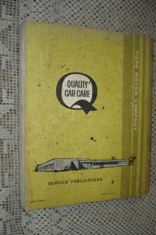 Find 1968 FORD BRONCO 1969 FORD ECONOLINE SHOP MANUAL ORIGINAL SERVICE ...